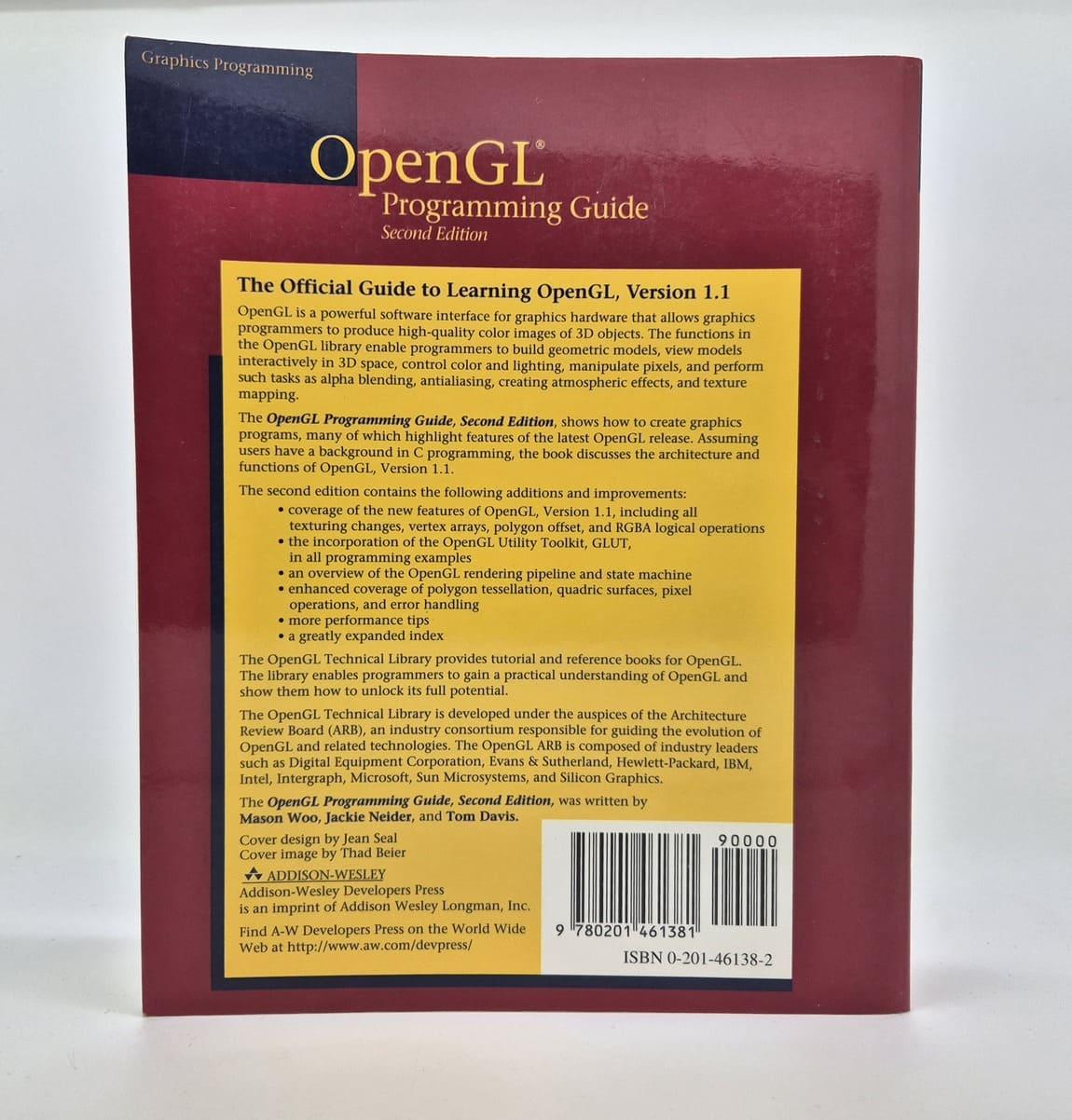 OpenGL Programming Guide - Mason Woo, Tom Davis, Jackie Neider | Livro Usado